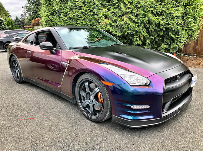 Colour Changing Car Wraps Vehicle Wraps That Shift Colours
